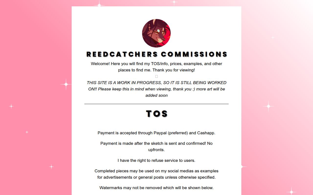 ReedcatcherCommissions